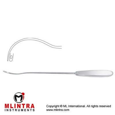 Brunner Ligature Needle Stainless Steel, 30 cm - 11 3/4"